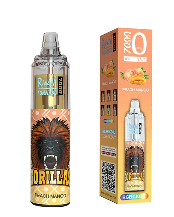 PEACH MANGO - TORNADO 7000 - RANDM - VAP'POP