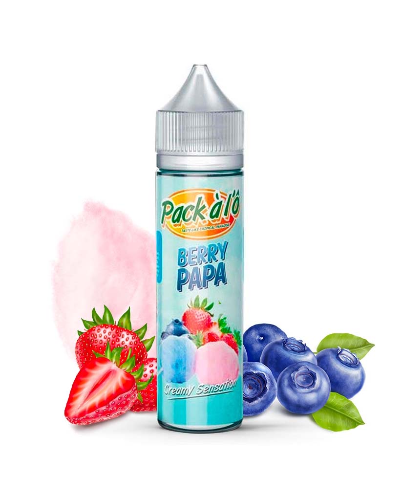 E-liquide BERRY PAPA 50ml - PACK A L'O - VAP'POP
